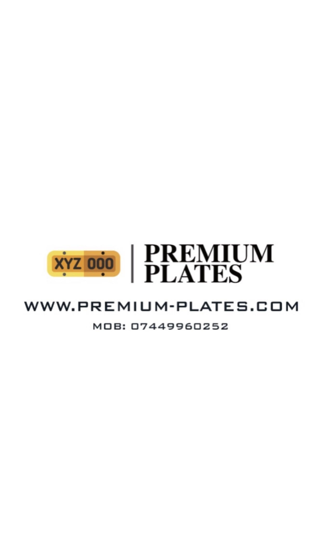 Premium Plates Custom 4D/3D Number Plate Supplier