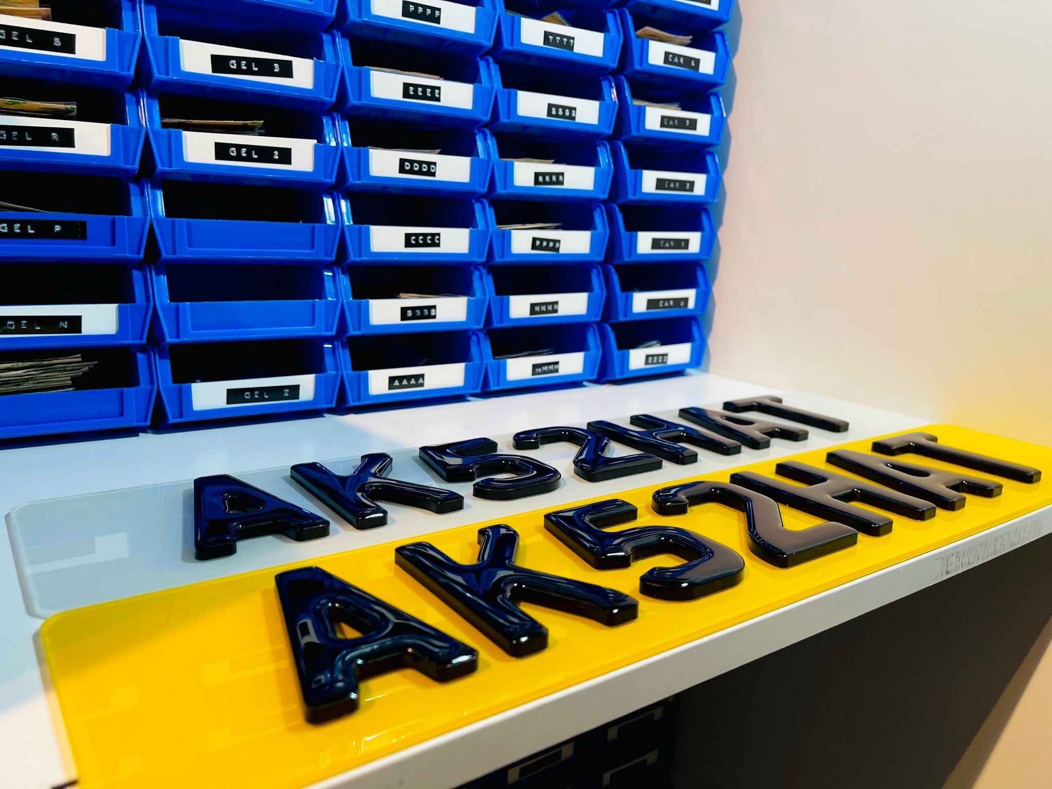 4D/5D 5MM GLOSS BLACK GEL PLATES – Premium Plates